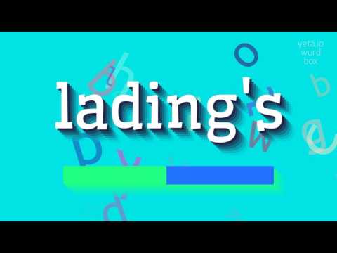 How to say "lading's"! (High Quality Voices)