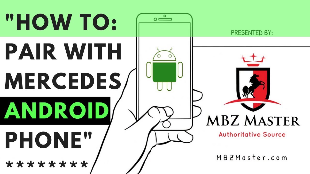 Mercedes Bluetooth Connection Demo of Android Smartphone! – MBZ Master