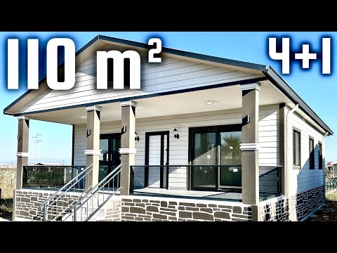 HARİKA EV! - Prefabrik Ev Turu ve Fiyatı - Manto Yalıtım Prefabricated Home Price Cost