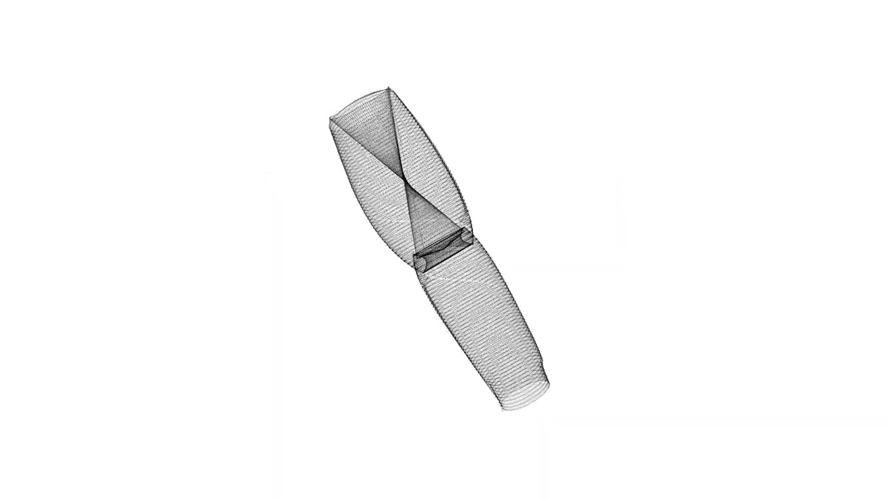 Touchdesigner abstract shape, lines and points (line MAT)