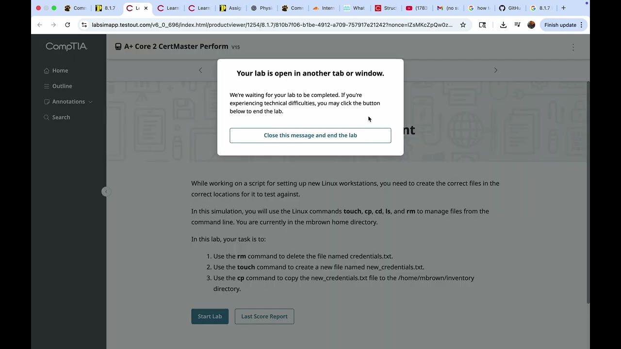 8.1.7 - Lab: File Management