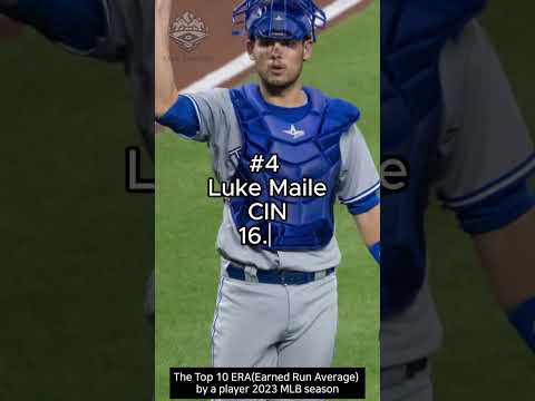 The Top 10 MLB players for Earned Run Average(ERA) Leaders in 2023 #mlb #ranking #shorts #top10