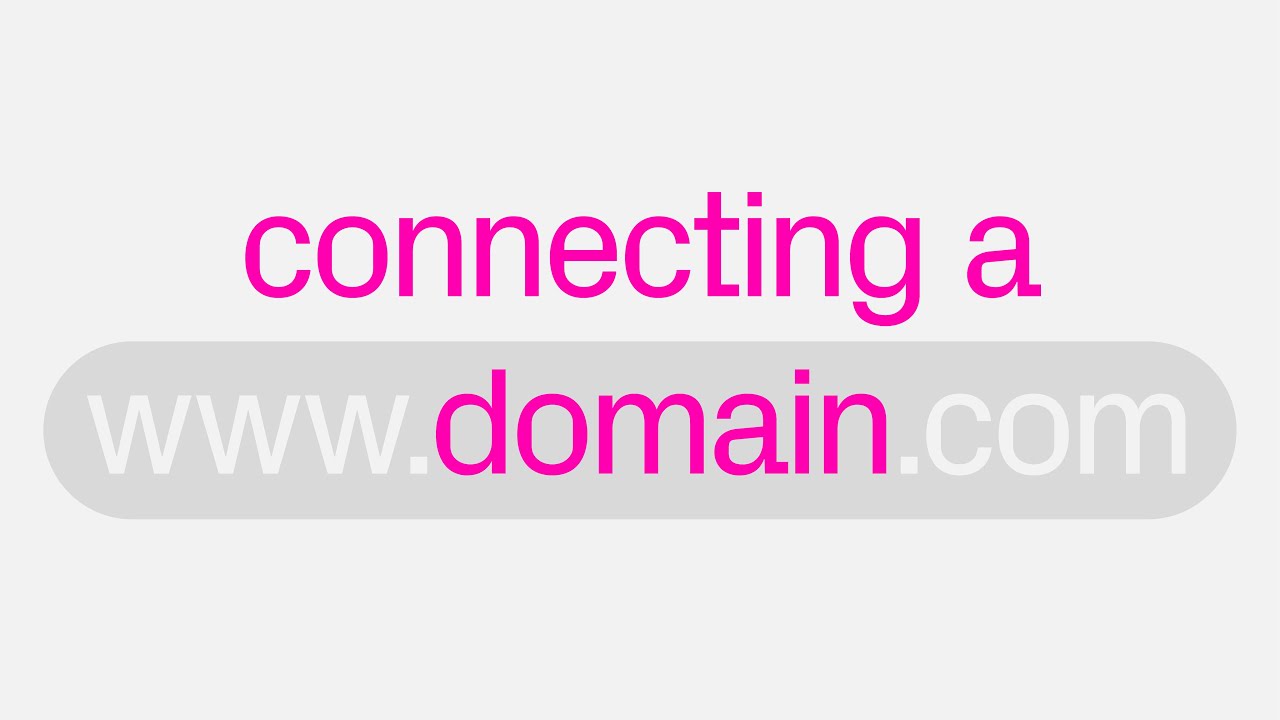 Connecting a domain in Readymag
