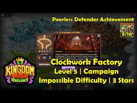Steam Community :: Video :: Kingdom Rush Vengeance - Clockwork Factory (Level 5 | Campaign ...