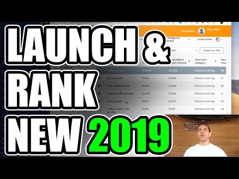 Amazon FBA Product LAUNCH & RANK NEW 2019! How To Rank Page 1 With ONLY PPC! (NO GIVEAWAYS)