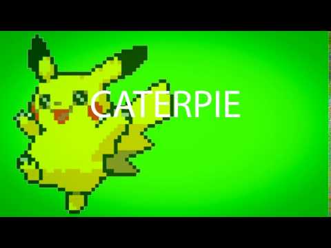 how to pronounce CATERPIE [ Pokémon GO ]