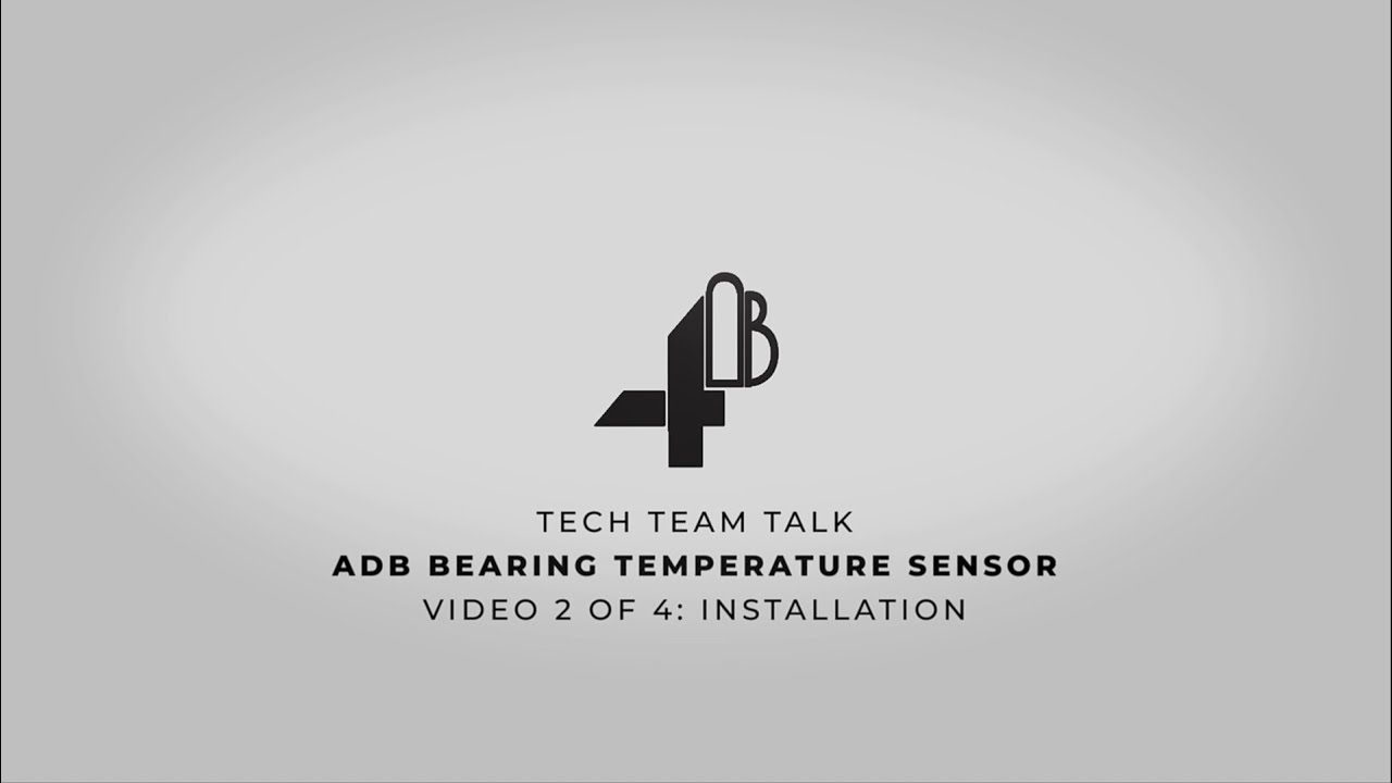 ADB Bearing Temperature Sensor - Installation and Operation