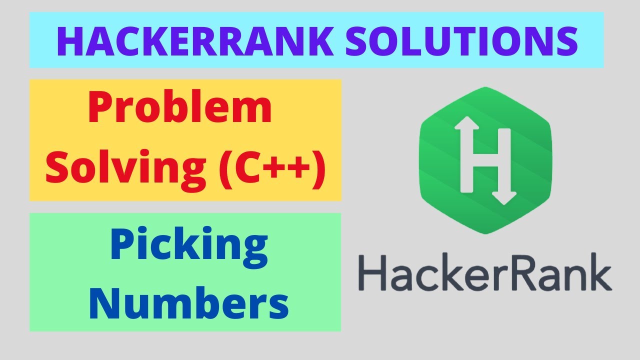 HackerRank Picking Numbers Solution in C++| HackerRank Problem Solving Solutions in C++ - 2