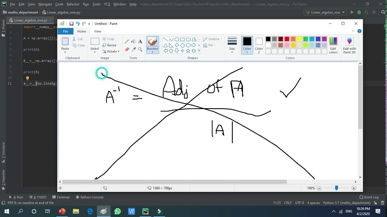 Week 7 Linear Algebra & Solving Equations using Python
