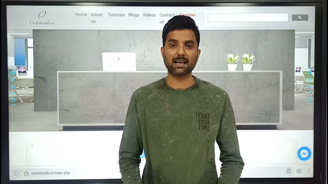 Introduction to the ourtutorials.in website.