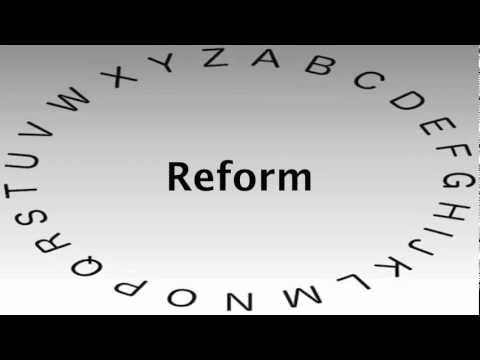 SAT Vocabulary Words and Definitions — Reform