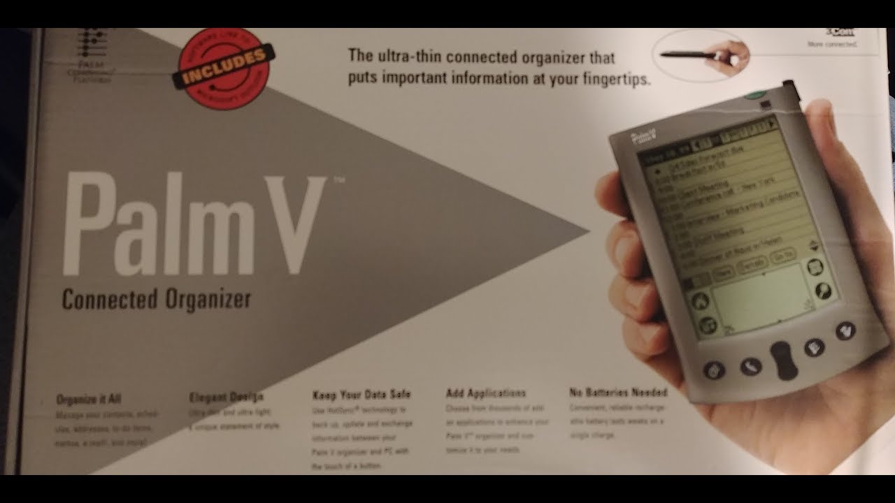 Palm V Unboxing