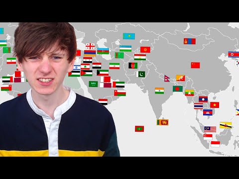 Can I name all 49 Flags of Asia?