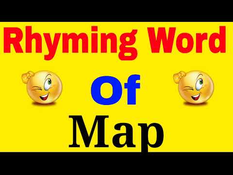 Map ka rhyming word | 2 Rhyming words of Map | Map ka rhyming word kya hai