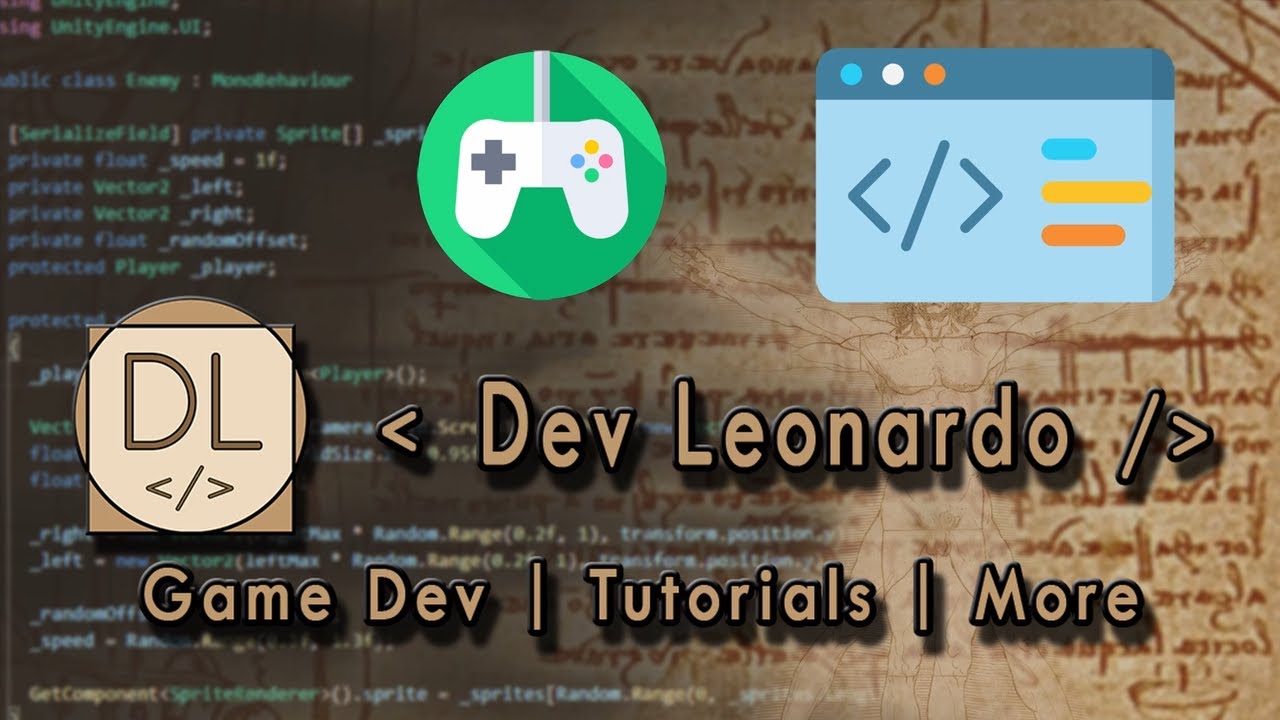 Welcome to Dev Leonardo! Unity tutorials, guides and more!