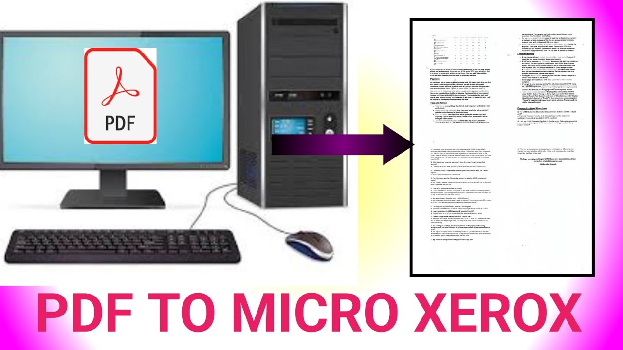 Pdf File Se Micro Copy Kayse Kare|How To Make Pdf File To Micro Xerox Hindi|Pdf To Micro Xerox