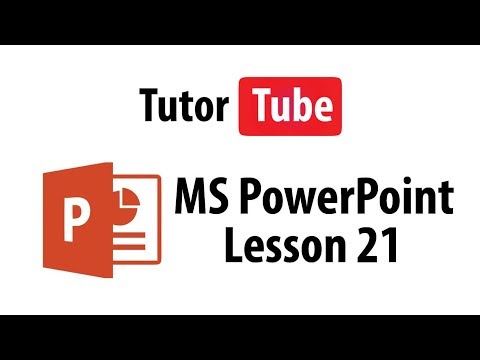 MS PowerPoint Tutorial - Lesson 21 - Bullet Points