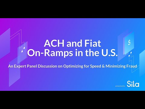ACH and Fiat OnRamps in the US: Optimizing for Speed & Minimizing Fraud