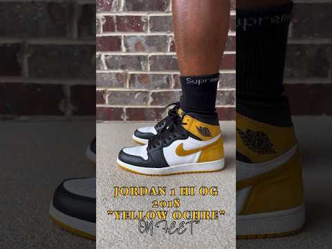 Jordan 1 Hi OG “Yellow Ochre” #Jordan #sneakerhead #culture #sneakers #jamorant #viral #viralshorts