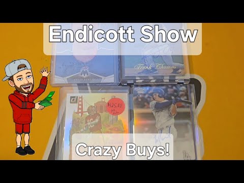 We're Back! Endicott Card Show! (1/11/2025)