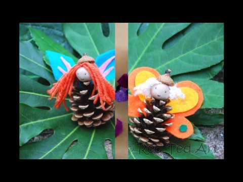 Cool Pine cone crafts for kids