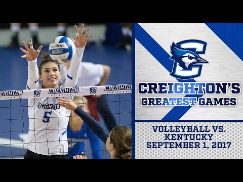 Creighton Volleyball vs. Kentucky - 9/1/2017