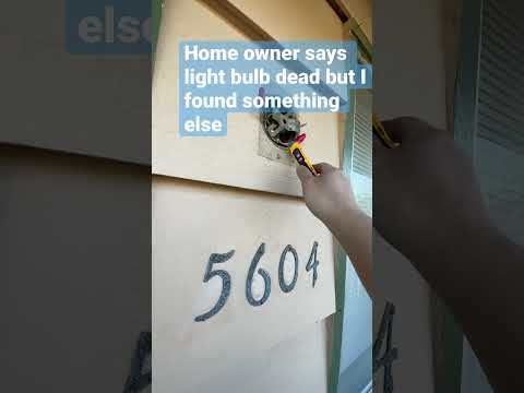 Troubleshooting a light fixture #handyman #builder #builders #electrican #lightfixture #show #daily