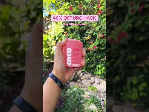$18 uro price hack live now! #uro #probiotics #womenshealth