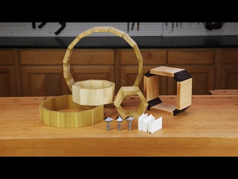 Bird's Mouth Router Bits make better miter joints.
