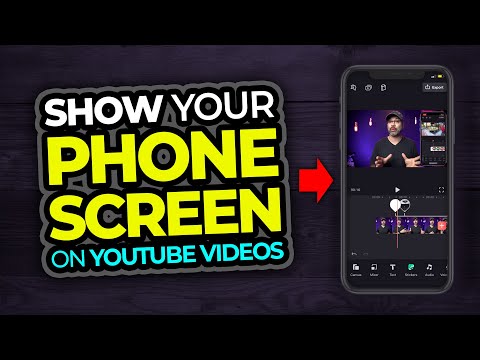 How To Put Your Phone Screen On Your YouTube Video