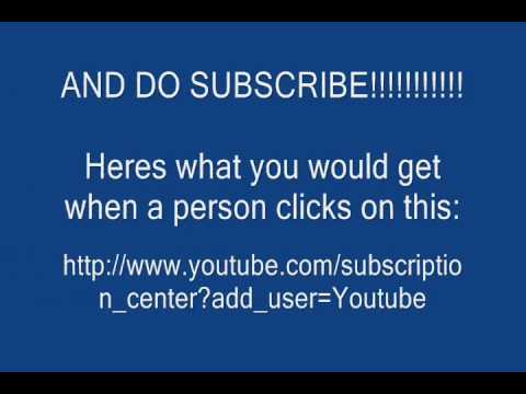 Quick Hints Series: Episode #1 -The Subscribe Button Link! HQ!!!!