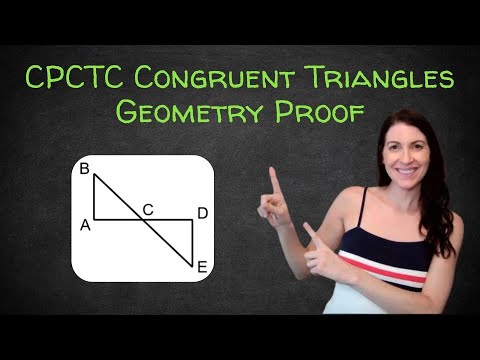 CPCTC Congruent Triangles Geometry Proof