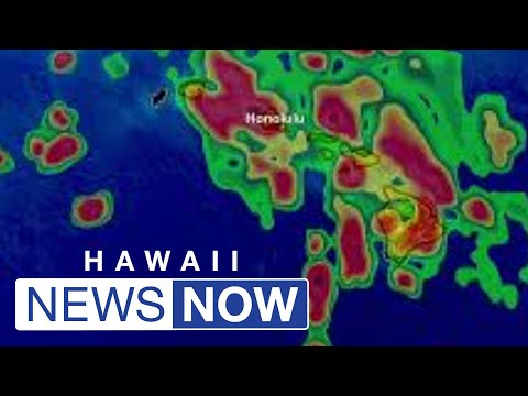 Heavy rains, flooding trigger road closures on Hawaii Island