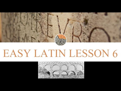 Easy Latin Lesson #6 | Learn Latin Fast with Easy Lessons | Latin Lessons for Beginners | Latin 101