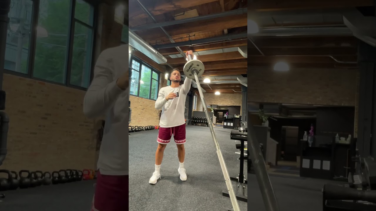 Landmine Drop Catch to Rotational Press