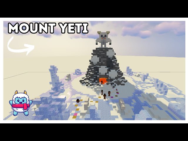 Minecraft Winter Wonderland - Mount Yeti Minecraft Map