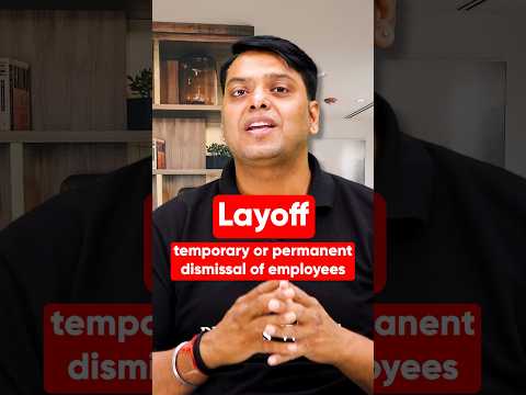 What Is The Meaning Of "Layoff" #Shorts #English #Idioms #pw