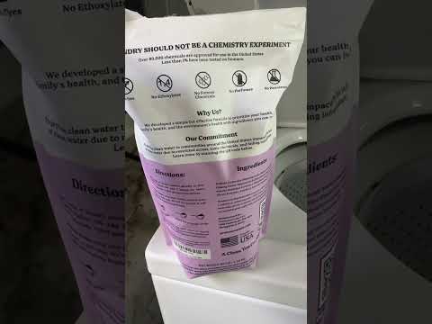 Embrace Clean Living with Pronounce Laundry Powder #nontoxic