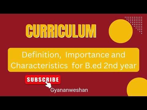 Conceptual Framework of Curriculum #meaning #definitions#importance and#characteristics.