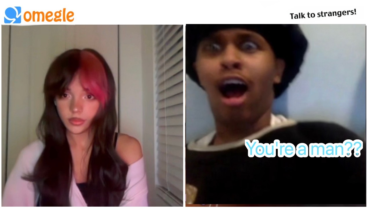 Fake Egirl Goes on Omegle to Troll Men!