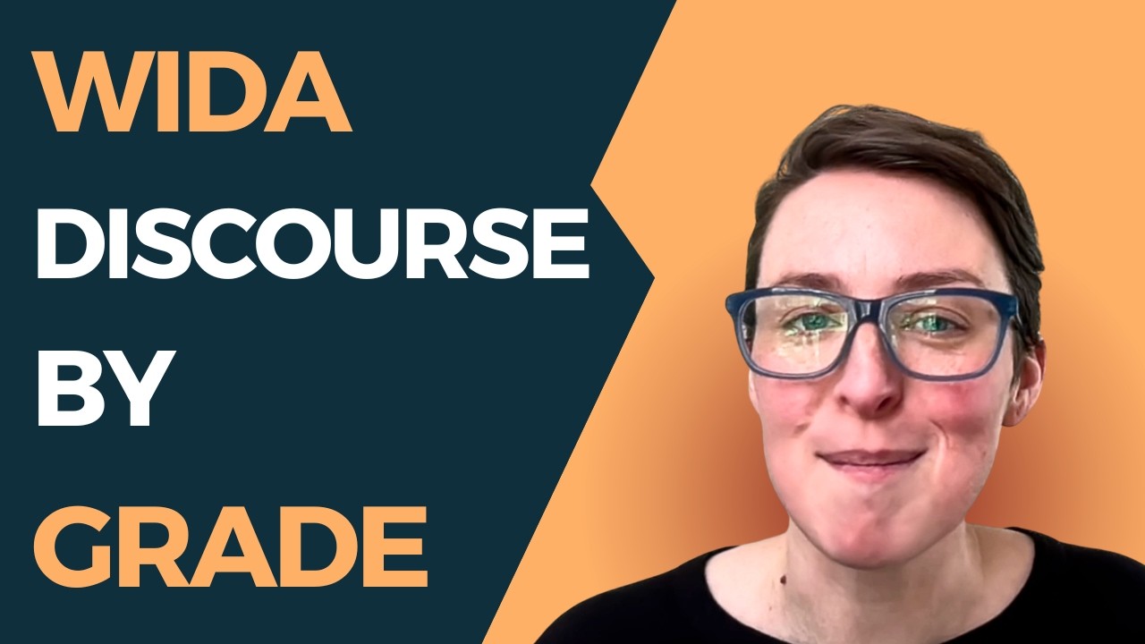 Discourse Standards: WIDA Can Do Descriptors by Grade