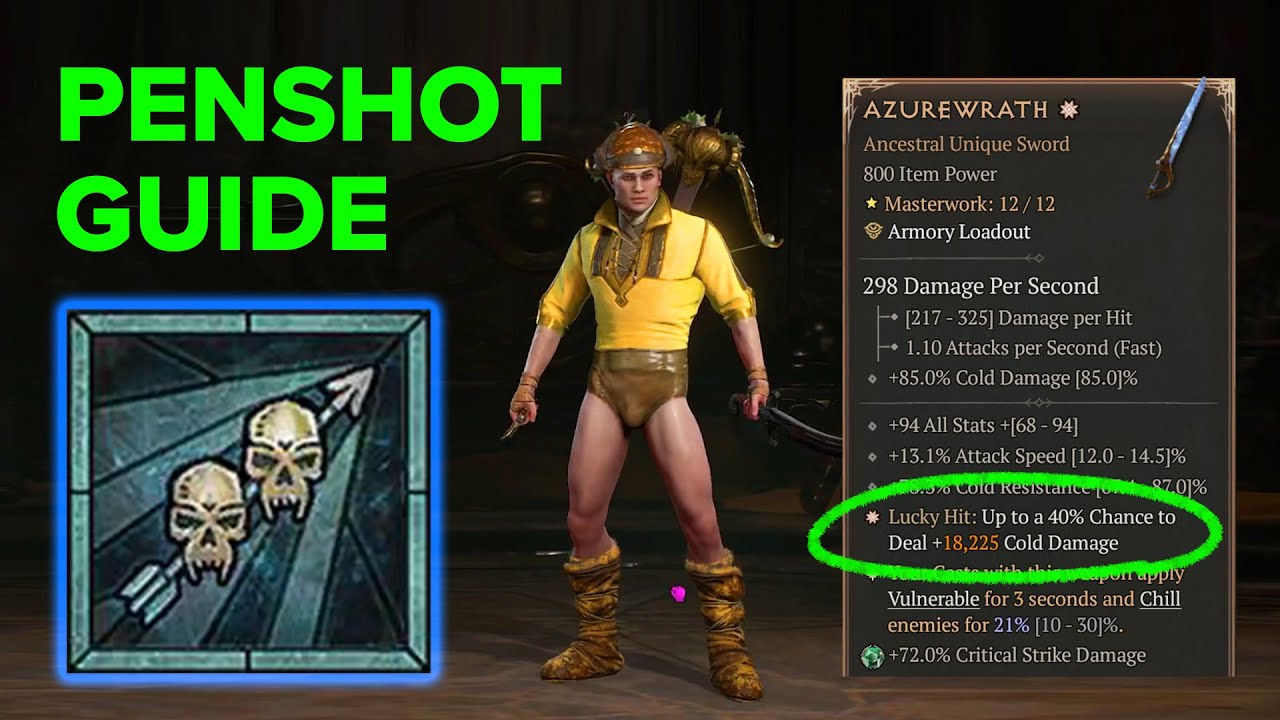 Penetrating Shot Rogue Endgame Build Guide