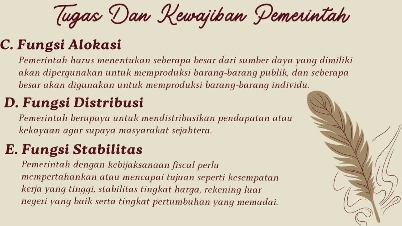 The Role of Government in the Economic Sector