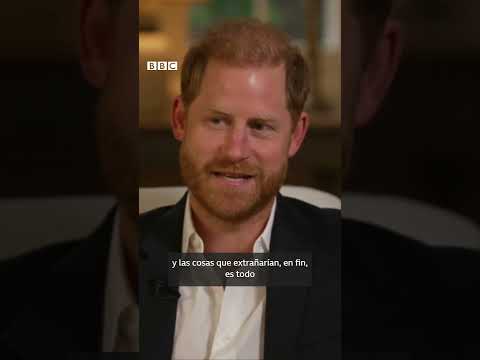 "Me encantaría reconciliarme con mi familia" dice el príncipe Harry a la BBC | BBC Mundo