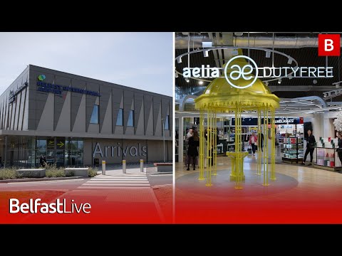 Inside NI airport's new security and Duty Free as part of £100m revamp