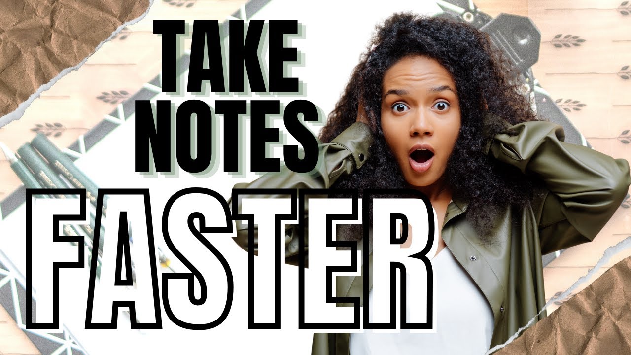 STUDY HACK: How To Develop Good Note Taking Abbreviations