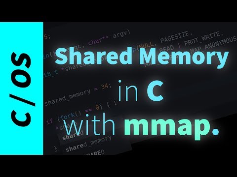 Simple Shared Memory in C (mmap)