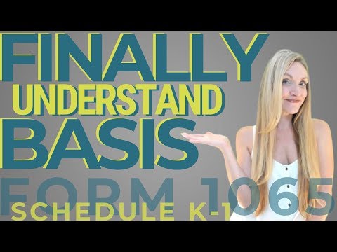 LLC Partnership Tax Basis & Basics: Form 1065, Sch K-1, Capital Account, Inside Basis, Outside Basis