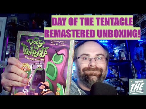 Limited Run Games Day of the Tentacle Remastered Collector's Edition Unboxing!
