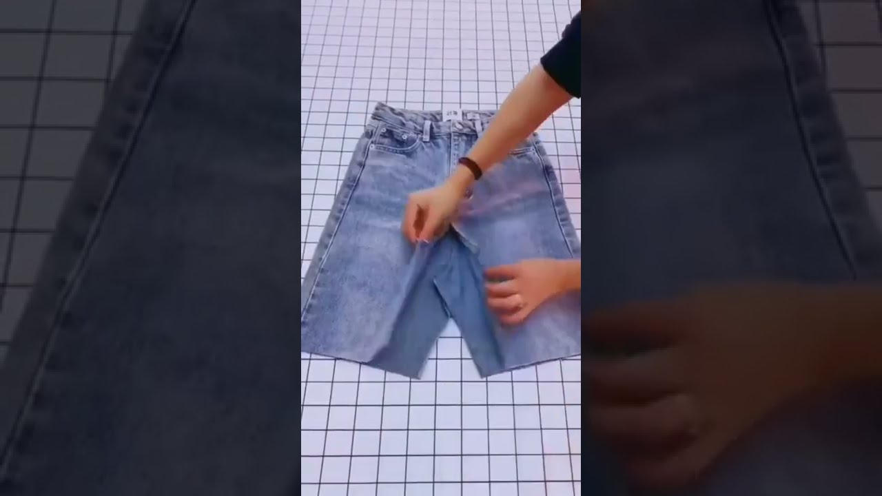 DIY jeans recycling | Alteration of old clothes | sewing for beginners| Svet sewing